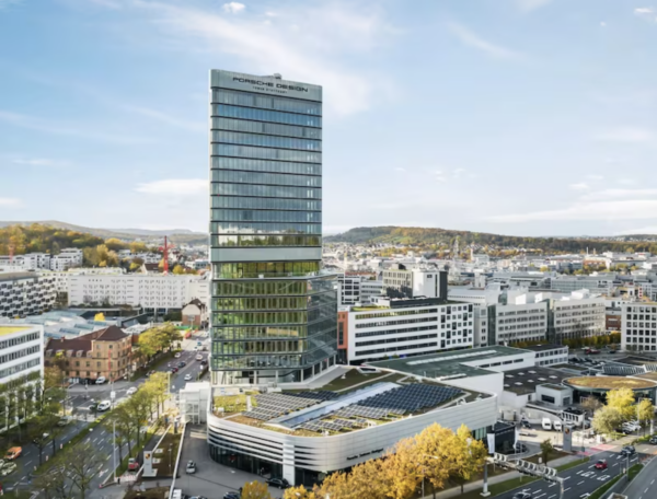The Radisson Blu Hotel in the Porsche Design Tower Stuttgart – AMILCAR ...
